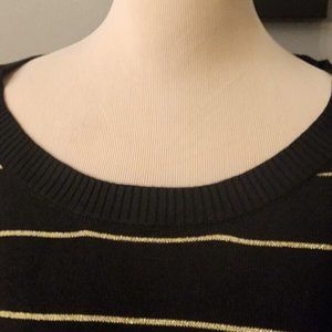 Basic Editions | Tops | Basic Editions Blackgold Layered Look Top X ...